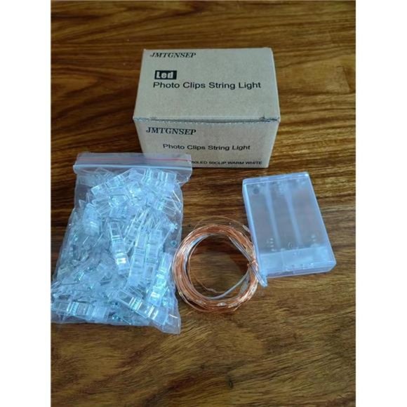 Holiday | Led String Light 5leds 50photo Clips For Living Room Bedroom ...
